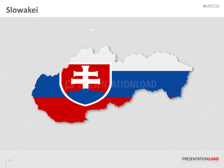 Powerpoint landkarte slowakei – powerpoint länderkarte 2022 – PBFF