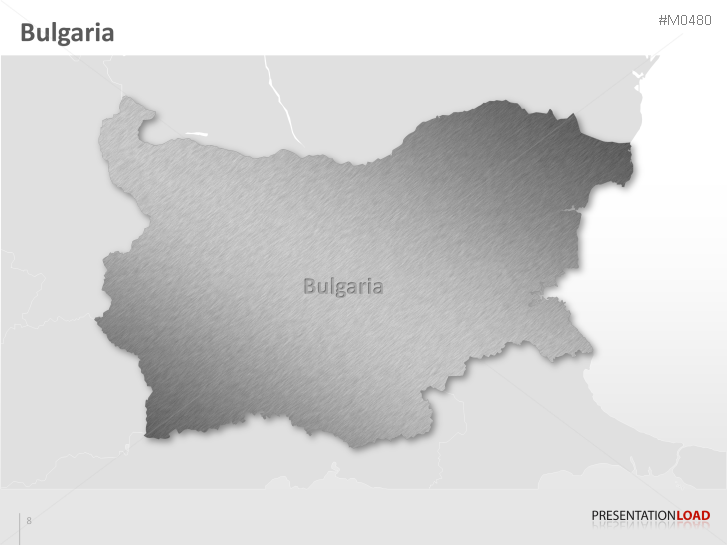 PowerPoint Map Bulgaria | PresentationLoad