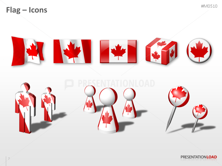 PowerPoint Map Canada | PresentationLoad