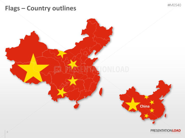 PowerPoint Map China | PresentationLoad