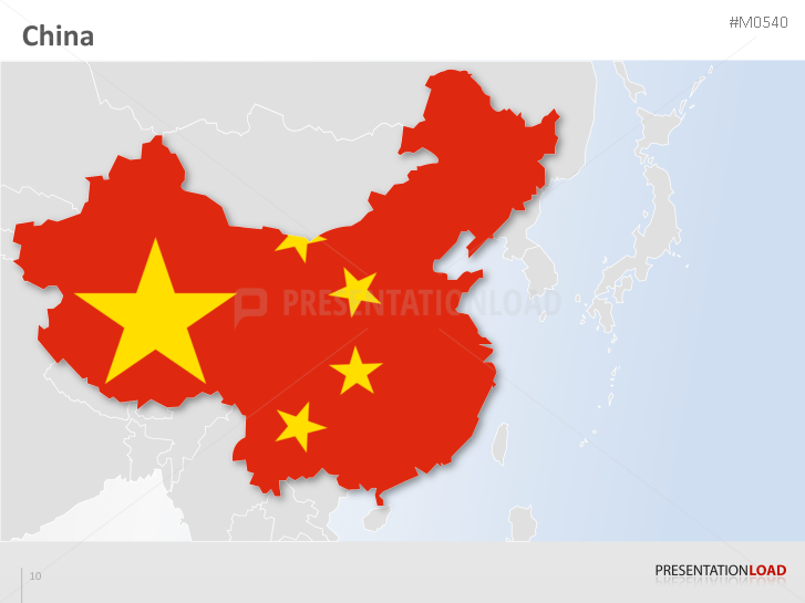 PowerPoint Map China | PresentationLoad