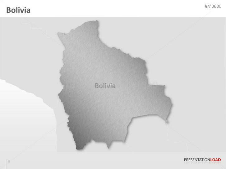 PowerPoint Map Bolivia | PresentationLoad