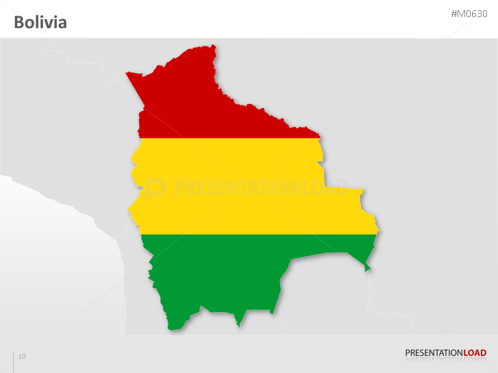 PowerPoint Map Bolivia | PresentationLoad