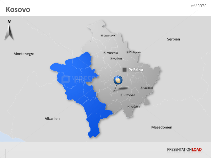 Kosovo | PowerPoint Vorlage | PresentationLoad