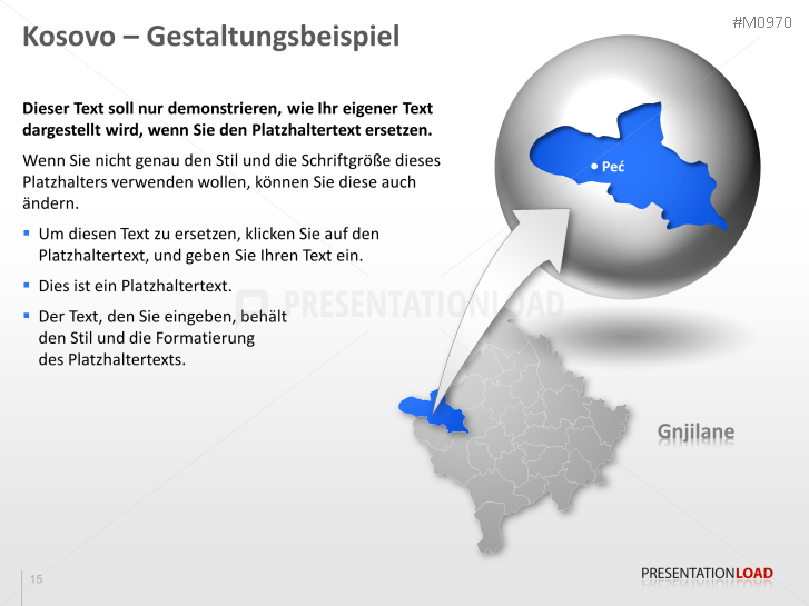 Kosovo | PowerPoint Vorlage | PresentationLoad