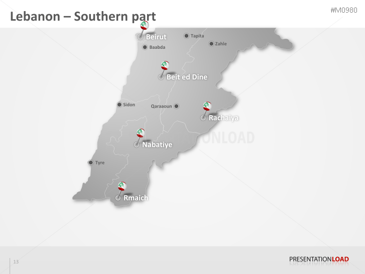 Lebanon | PowerPoint Templates | PresentationLoad