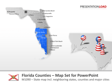 PowerPoint Maps of the United States / USA | PresentationLoad