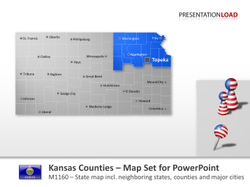PowerPoint Maps of the United States / USA | PresentationLoad