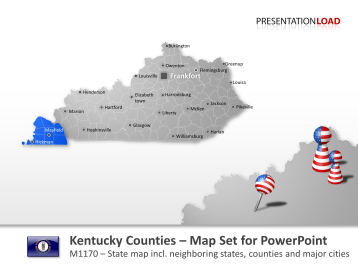 PowerPoint Maps of the United States / USA | PresentationLoad