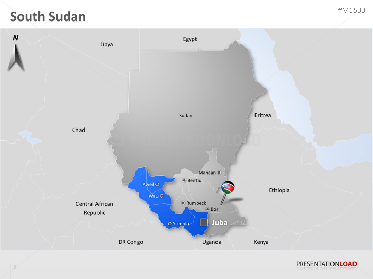 South Sudan | PowerPoint Templates | PresentationLoad