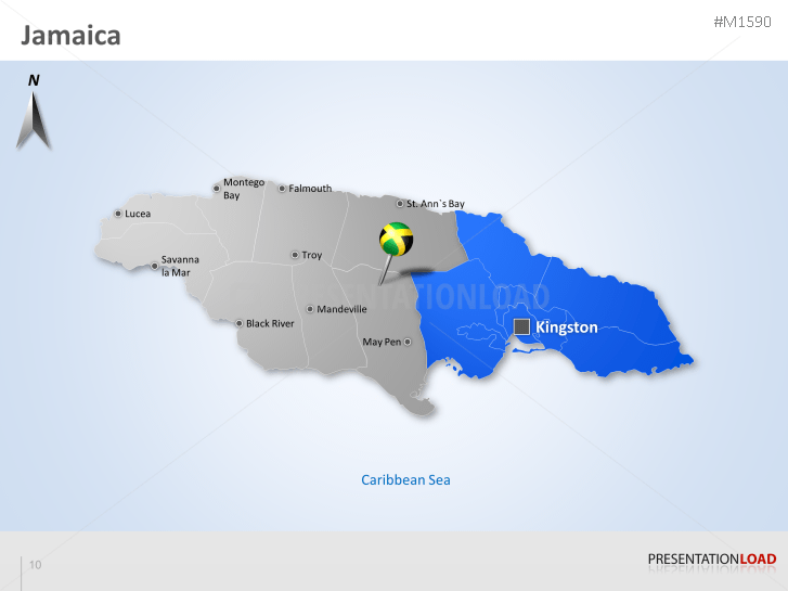 Jamaica | PowerPoint Templates | PresentationLoad