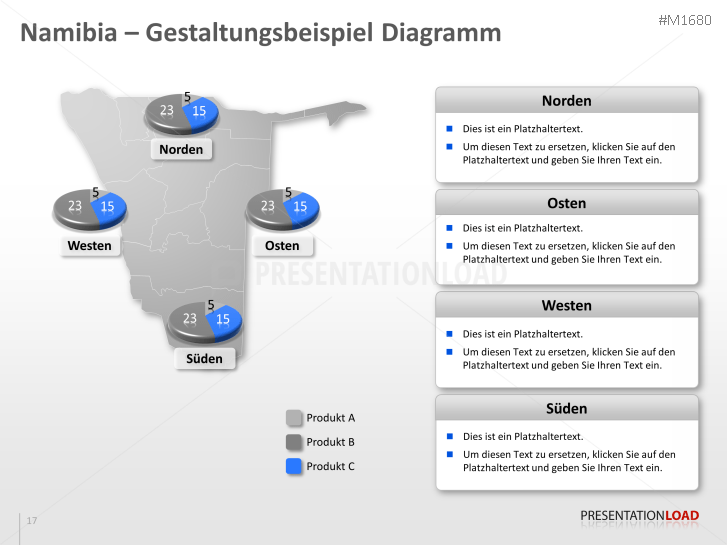 Namibia | PowerPoint Vorlage | PresentationLoad