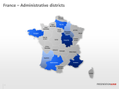 PowerPoint Map France with ZIP | PresentationLoad