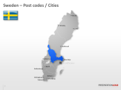 Postal Codes In Sweden – Postleitzahlen Schweden Karte – OKVM