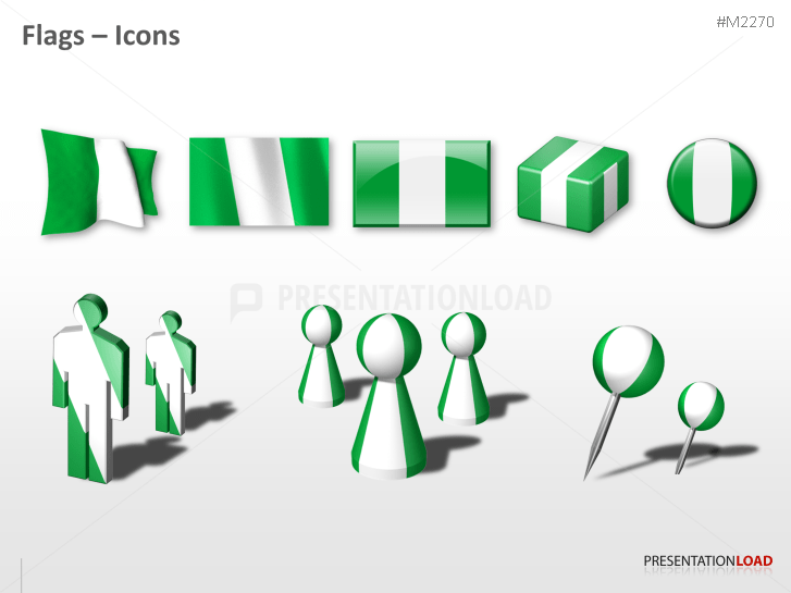 PowerPoint Map Nigeria | PresentationLoad