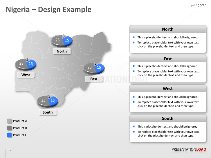PowerPoint Map Nigeria | PresentationLoad