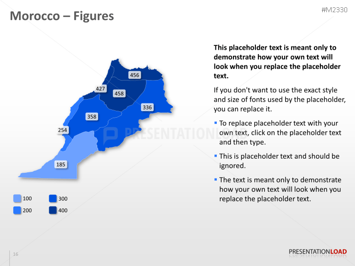 PowerPoint Map Morocco | PresentationLoad