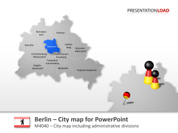 PowerPoint Maps of Cities & Capitals | PresentationLoad