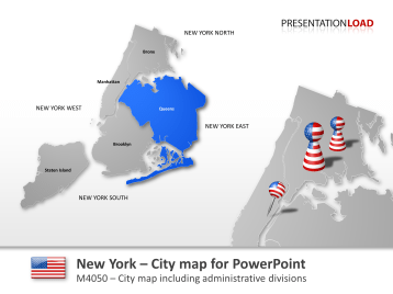 PowerPoint Maps of Cities & Capitals | PresentationLoad