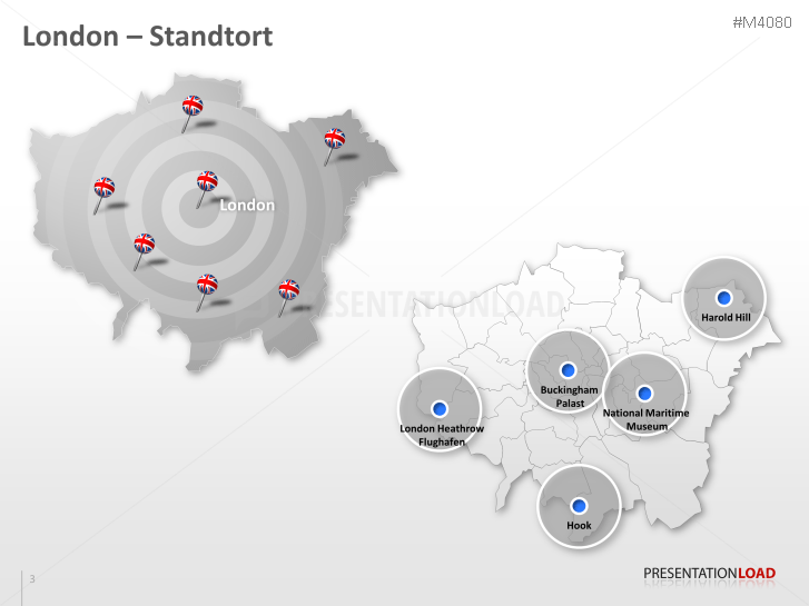 PowerPoint Stadtplan London | PresentationLoad