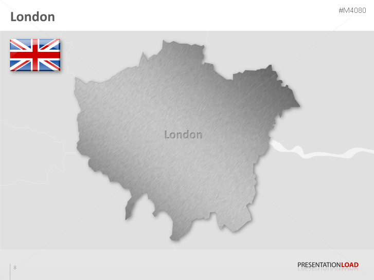 PowerPoint Stadtplan London | PresentationLoad