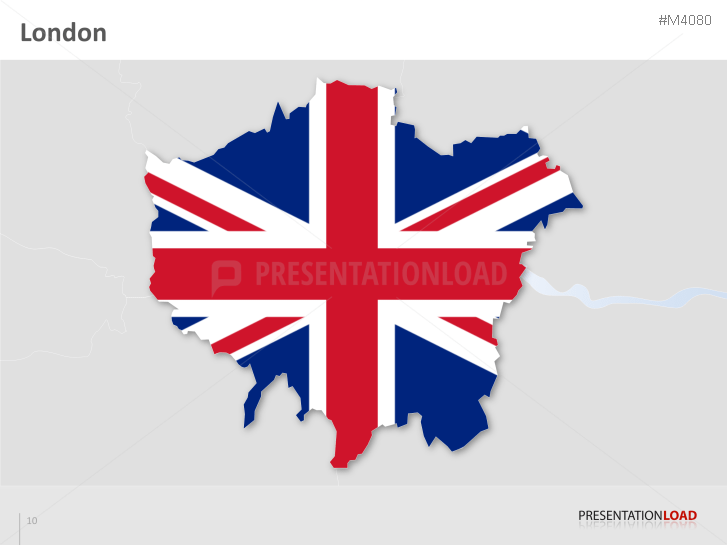 PowerPoint Stadtplan London | PresentationLoad
