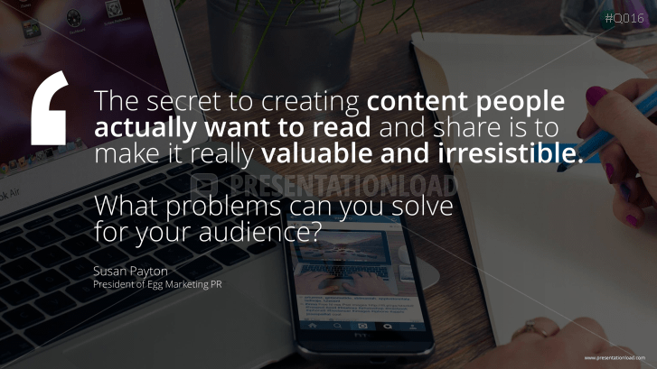 Free PowerPoint Quotes - Social Media | PowerPoint Templates ...