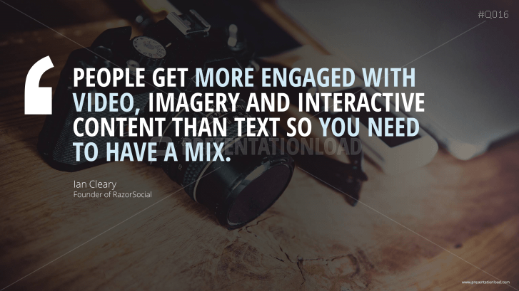 Free PowerPoint Quotes - Social Media | PowerPoint Templates ...