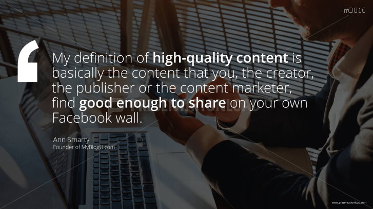 Free PowerPoint Quotes - Social Media | PowerPoint Templates ...