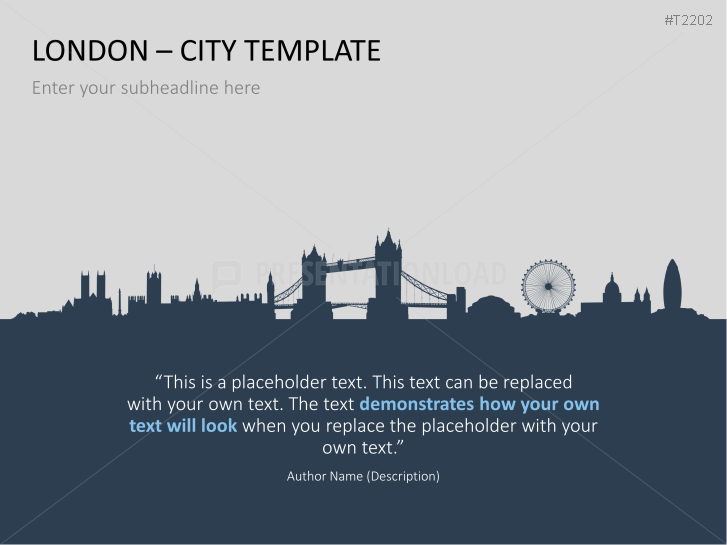 City Template London | PowerPoint Templates | PresentationLoad