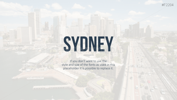 City Template Sydney | PowerPoint Templates | PresentationLoad