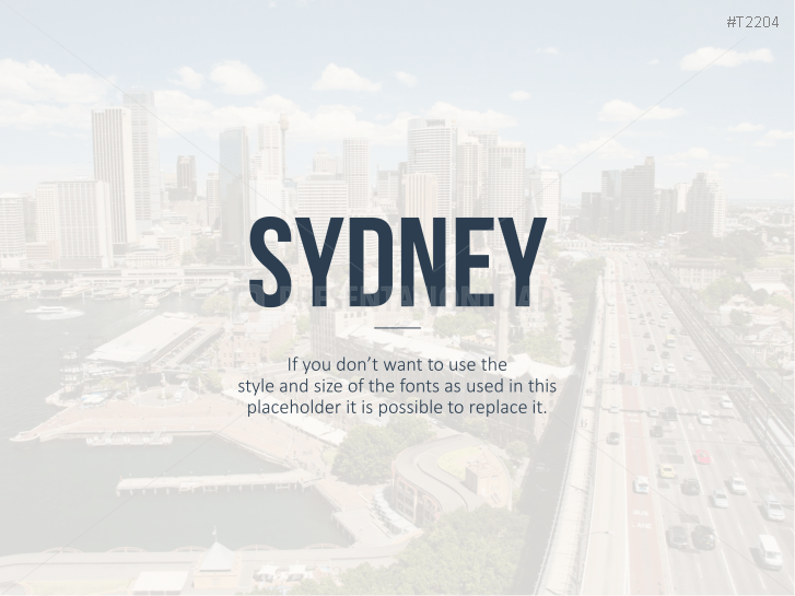 City Template Sydney | PowerPoint Templates | PresentationLoad
