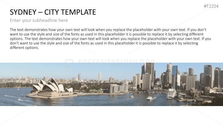 City Template Sydney | PowerPoint Templates | PresentationLoad