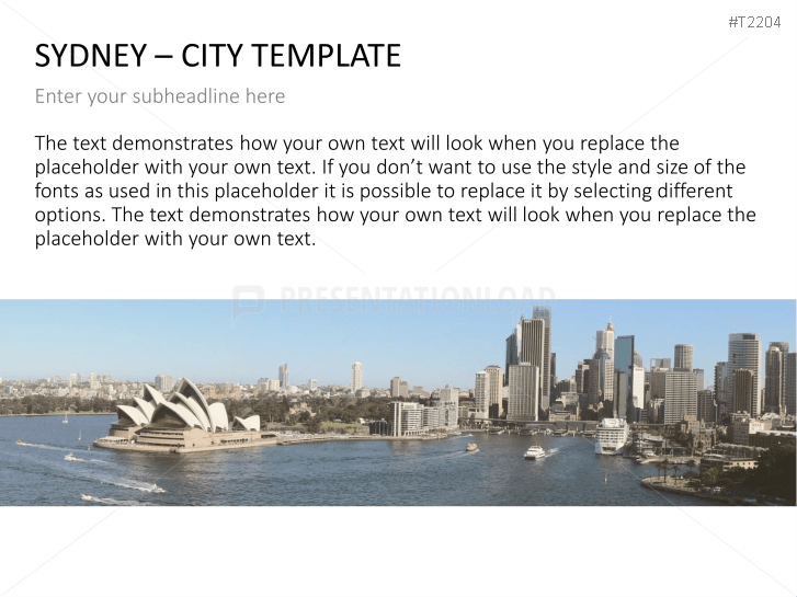 City Template Sydney | PowerPoint Templates | PresentationLoad