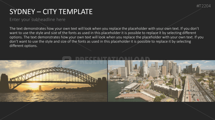 City Template Sydney | PowerPoint Templates | PresentationLoad