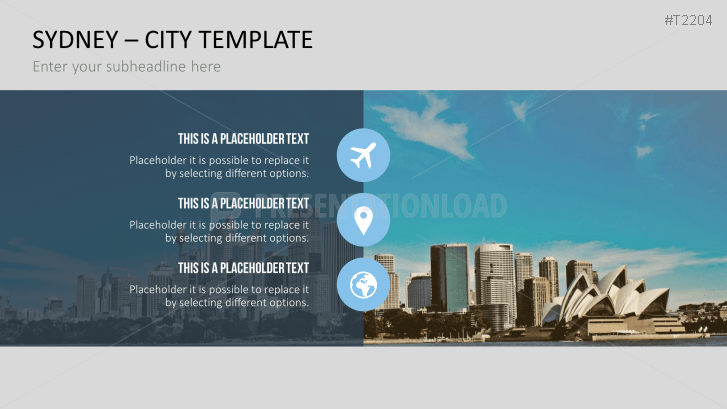 City Template Sydney | PowerPoint Vorlage | PresentationLoad