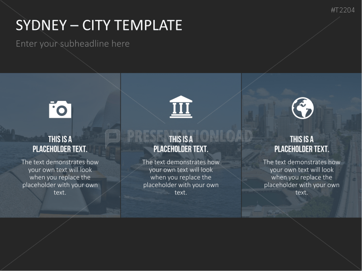 City Template Sydney | PowerPoint Templates | PresentationLoad