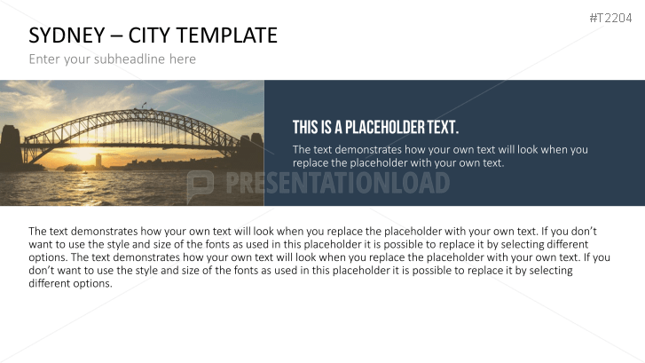 City Template Sydney | PowerPoint Templates | PresentationLoad