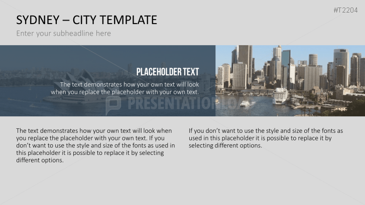 City Template Sydney | PowerPoint Templates | PresentationLoad
