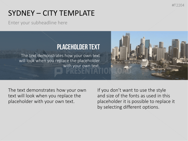 City Template Sydney | PowerPoint Templates | PresentationLoad