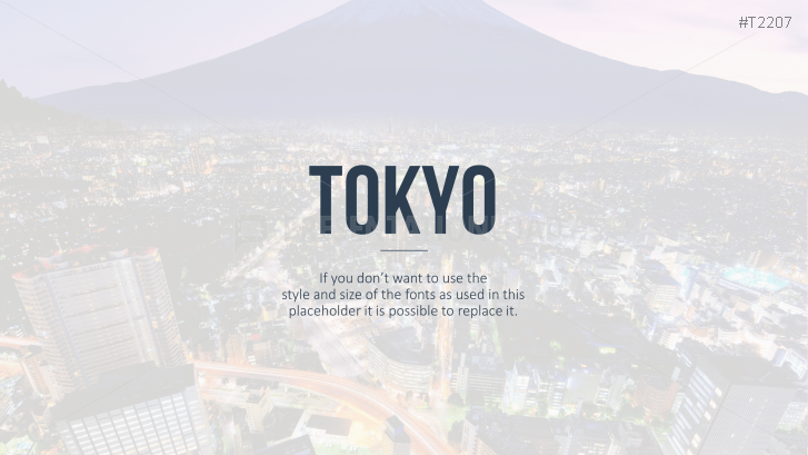 City Template Tokyo | PowerPoint Templates | PresentationLoad