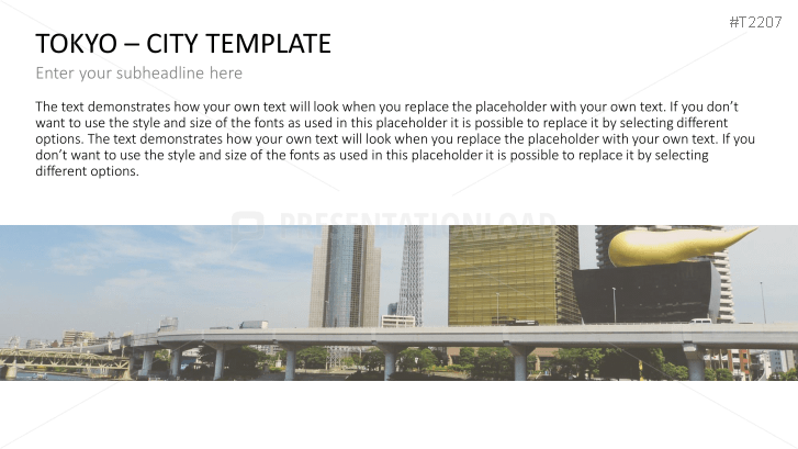 City Template Tokyo | PowerPoint Templates | PresentationLoad