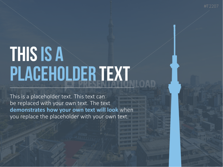 City Template Tokyo | PowerPoint Templates | PresentationLoad