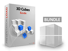 3D Würfel-Vorlagen für PowerPoint | PresentationLoad